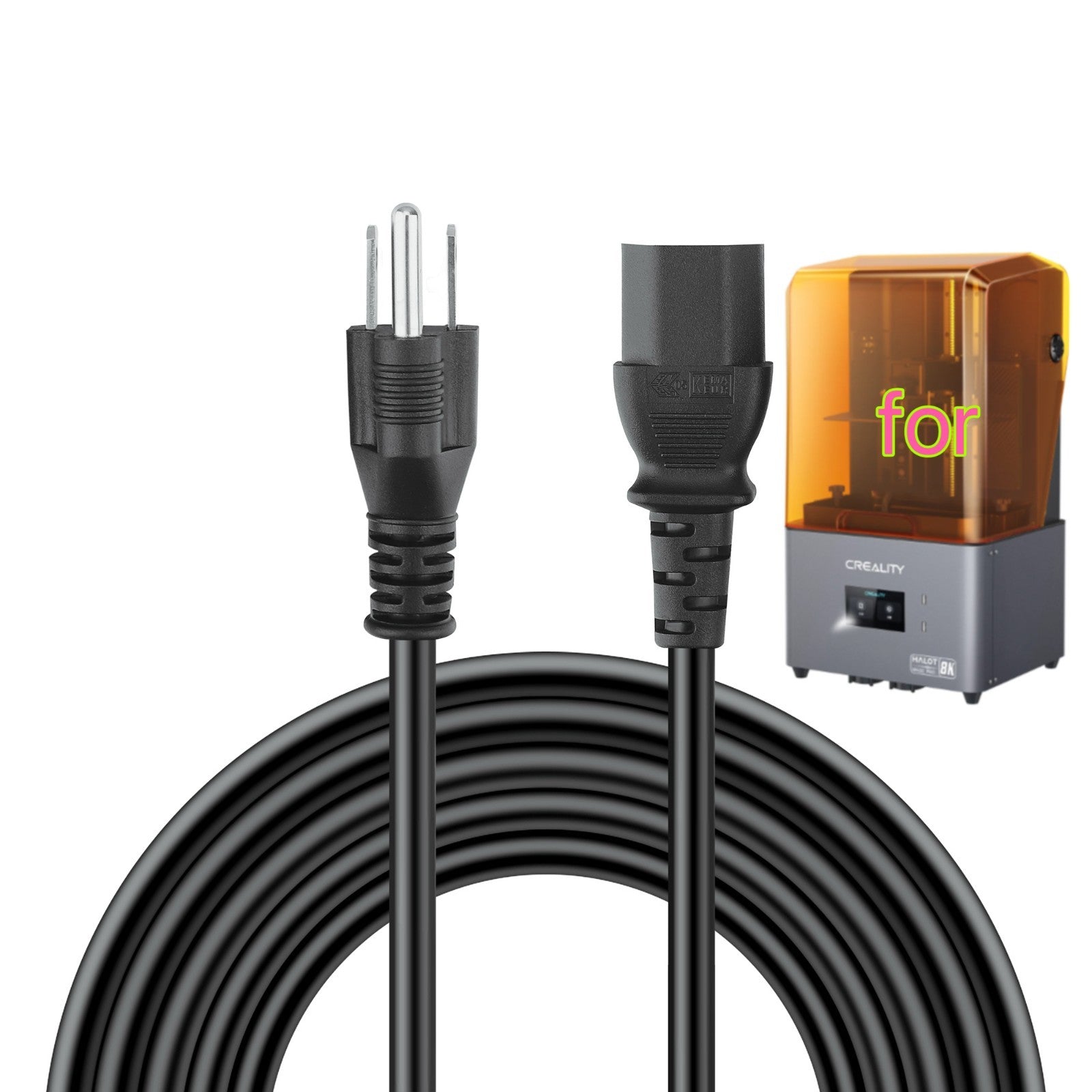 UL 3D Printer Power Cord for Creality HALOT-MAGE Pro/HALOT-MAGE/HALOT ...