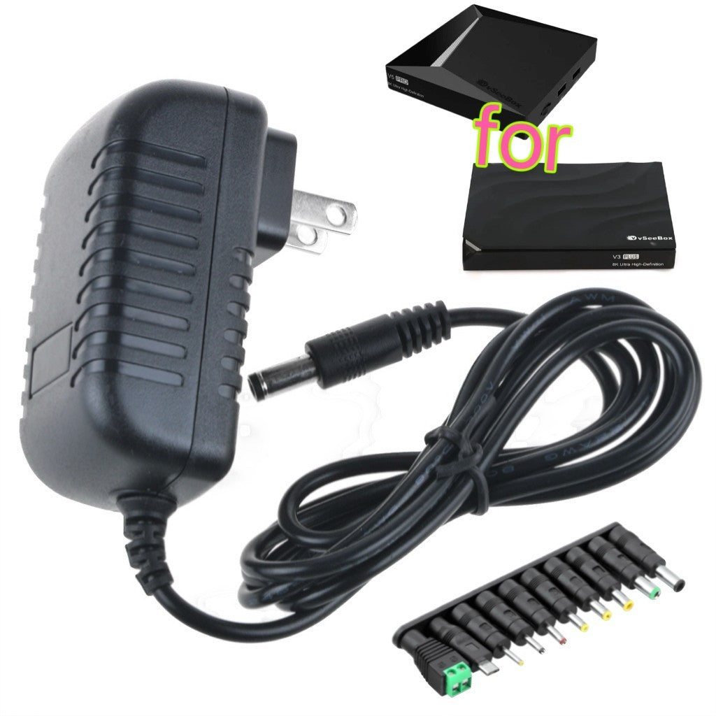 Charger for vSeeBox V5 Pro,V5,V3 Pro,V3 Plus,V2 Pro,V2,V1 Pro,V1,Elite ...