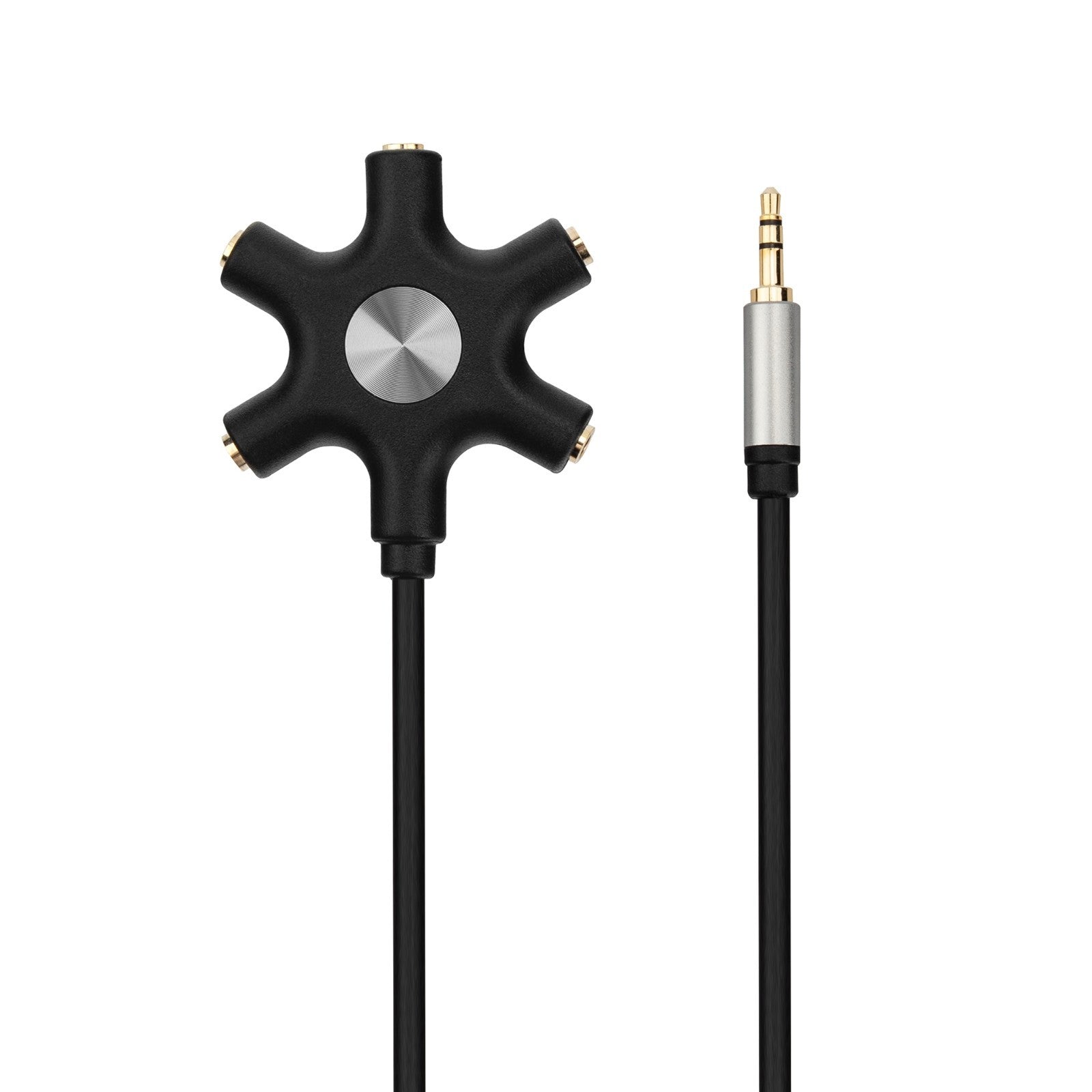 Multi Headphone Audio Splitter for Mixing,Shared Experiences-for iPhon ...